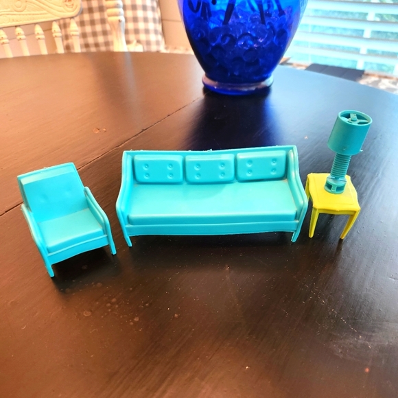 MPC | Toys | Vintage Mpc Sofa Chair Side Table Lamp | Poshmark